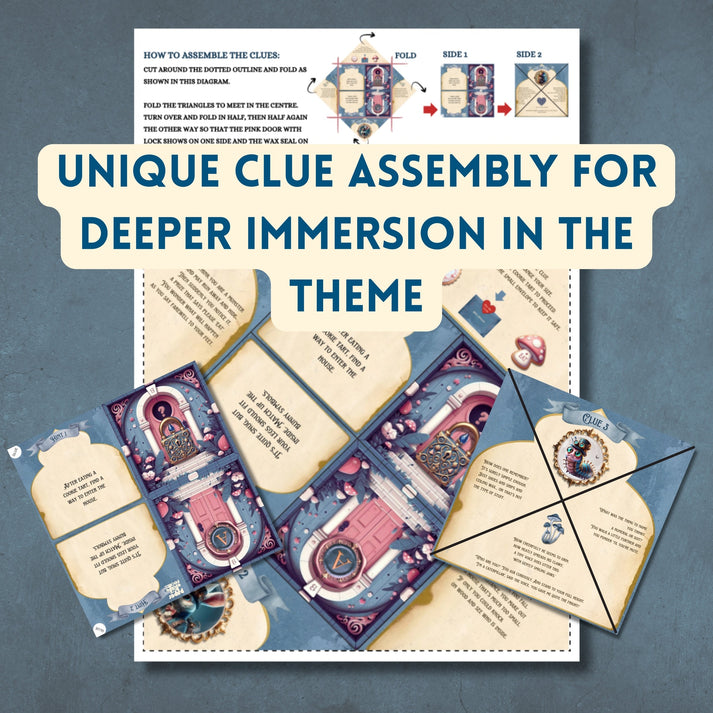 Alice's Adventure in Wonderland! Escape Room – PaperBox Escape Rooms