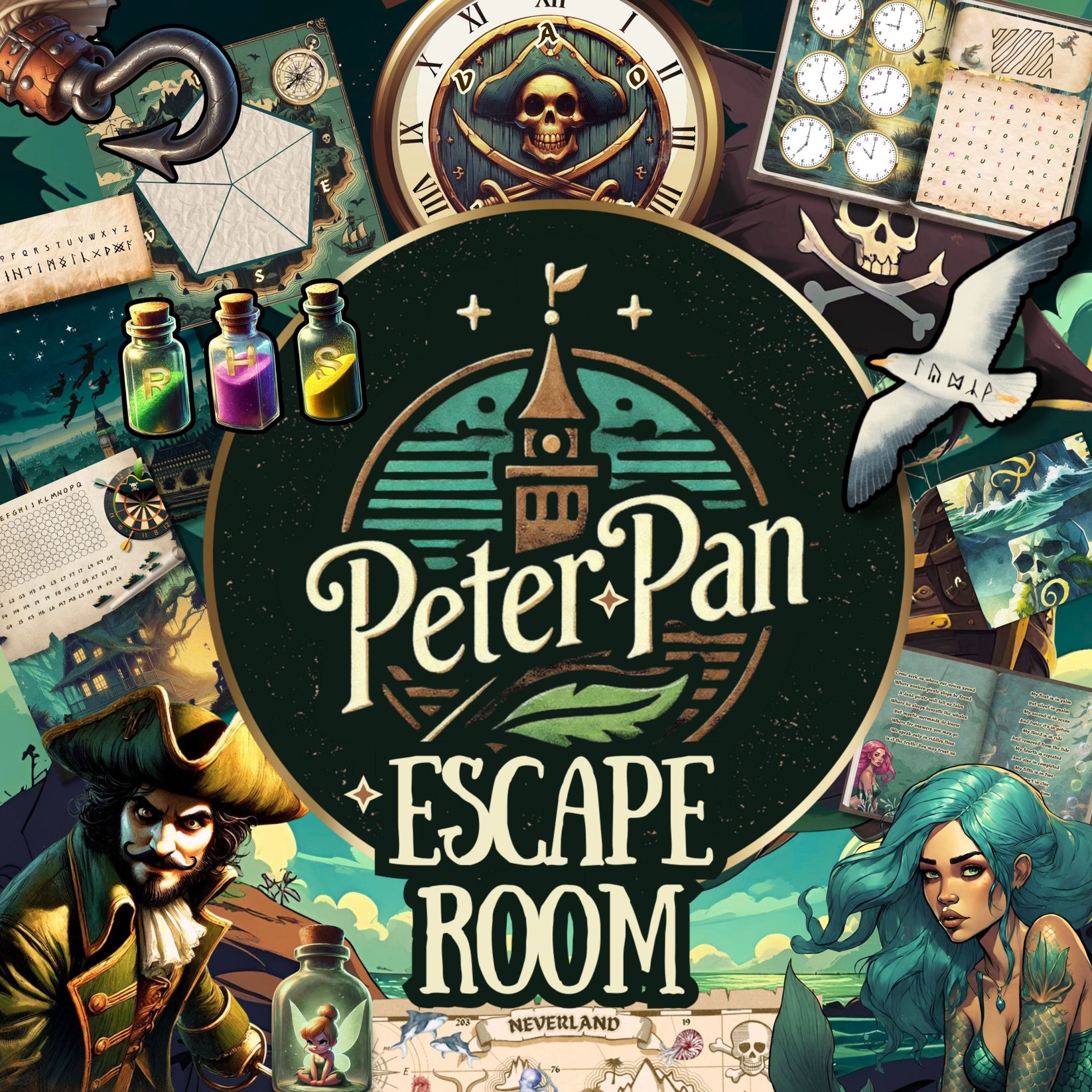 Peter Pan Escape! – PaperBox Escape Rooms