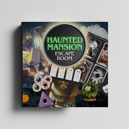 Haunted Mansion Escape Room - Printable Escape Room Kit – PaperBox ...